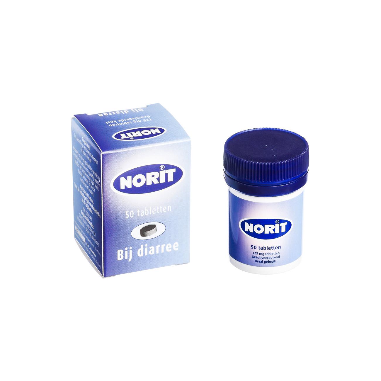 Norit tabletten 125 mg (50 stuks) | ESE International