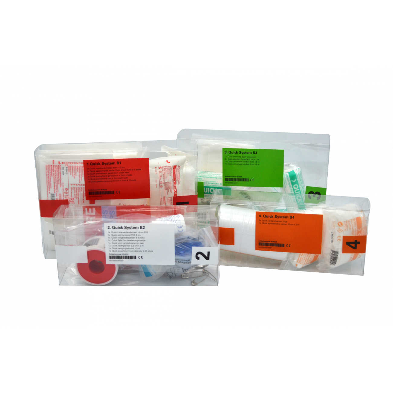 Quick System B navulling (4 modules) inclusief kleurenwijzer | ESE ...